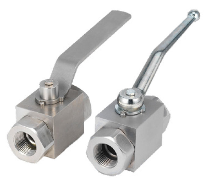 2-Way Block Body Threaded Ball Valve, 5075psi rated, Steel, #16 SAE (1 ...